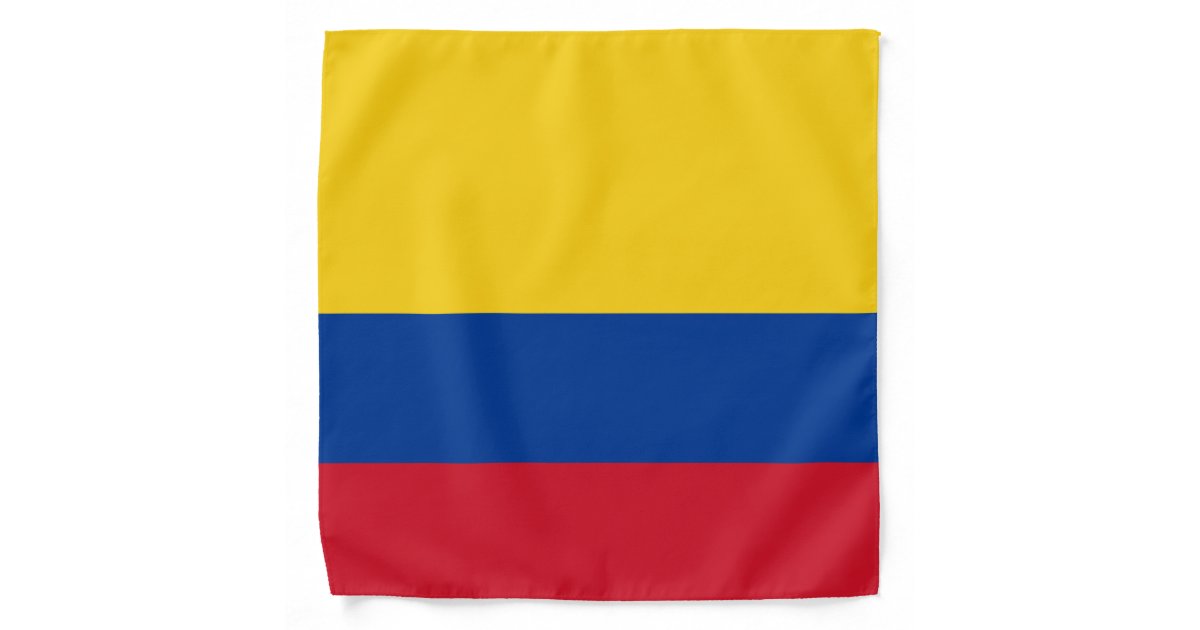 Colombia Flag Colombian Patriotic Bandana | Zazzle