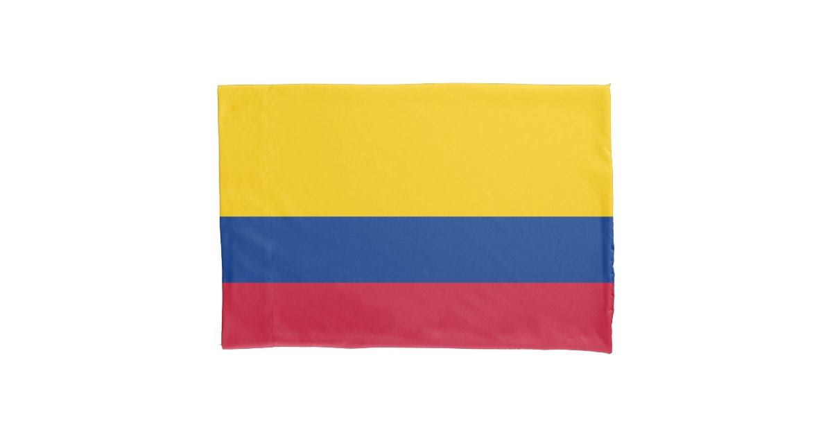 Colombia Flag Pillow Case | Zazzle
