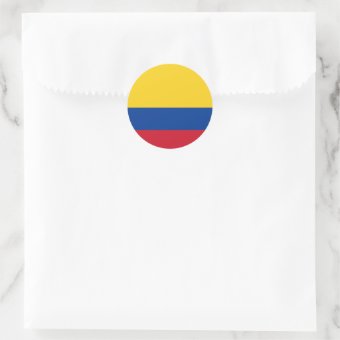 Colombia Flag Sticker | Zazzle