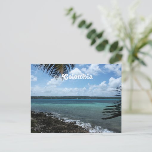Colombian Beach Postcard | Zazzle