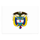 Colombia Coat of Arms Postcard | Zazzle.com