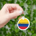Colombian Flag Key Chain "Here are my keys" | Zazzle
