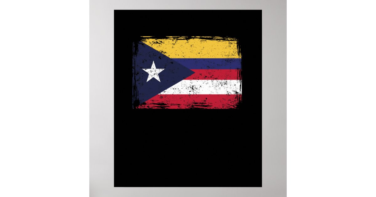Colombian Puerto Rican Poster | Zazzle