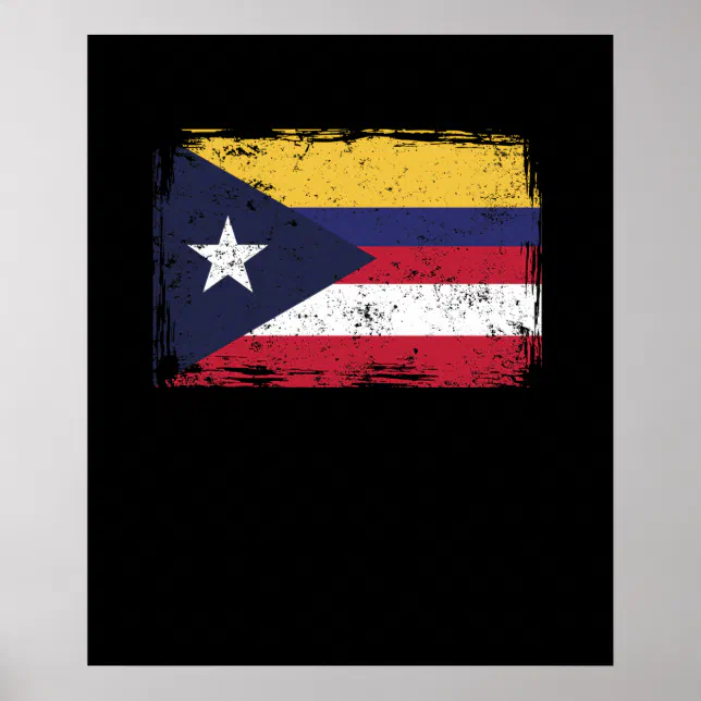Colombian Puerto Rican Poster | Zazzle