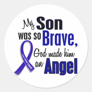Colon Cancer Stickers | Zazzle