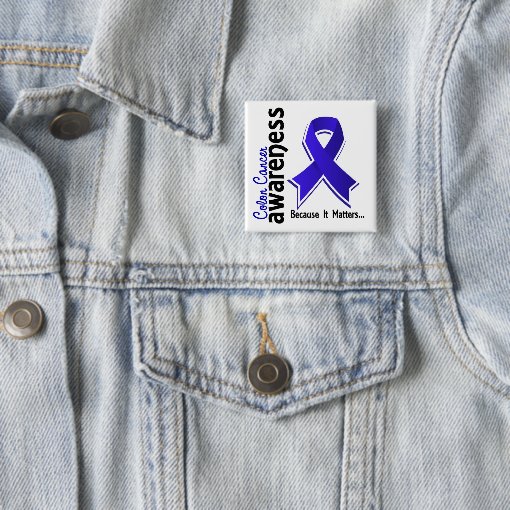 Colon Cancer Awareness 5 Pinback Button | Zazzle