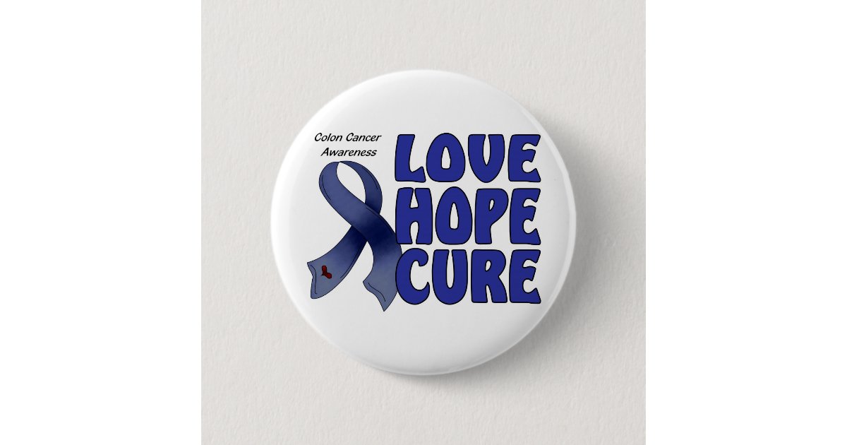 Colon Cancer Awareness Button | Zazzle