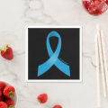 Colon Cancer Awareness Ribbon Napkins | Zazzle