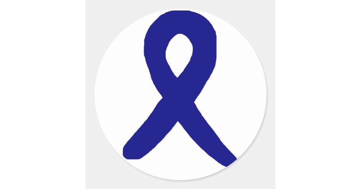 Colon cancer awareness sticker | Zazzle
