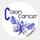 Colon Cancer BUTTERFLY 3 Classic Round Sticker | Zazzle