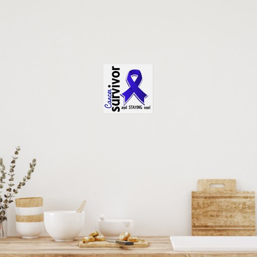 Colon Cancer Survivor 19 Poster | Zazzle
