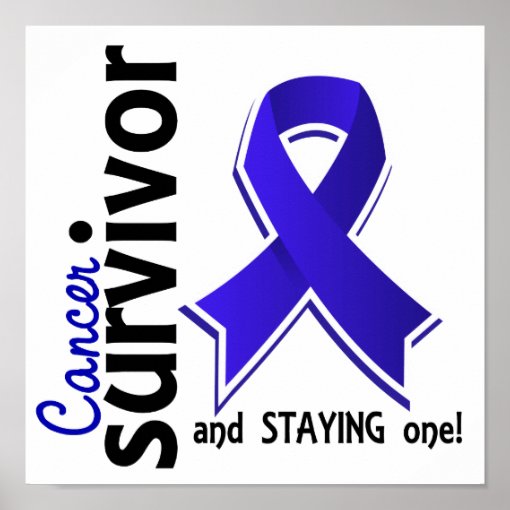 Colon Cancer Survivor 19 Poster | Zazzle