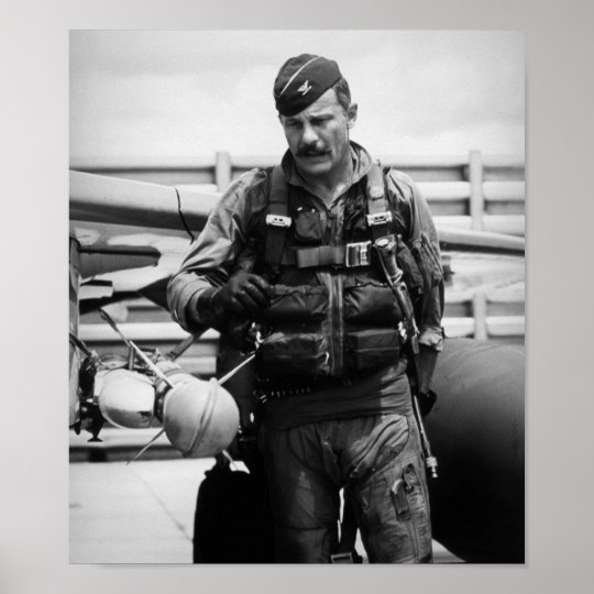 Colonel Robin Olds Poster | Zazzle.com