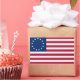 Colonial American Flag Stickers | Zazzle