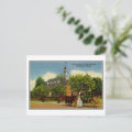 Colonial coach in front of capitol Williamsburg VA Postcard | Zazzle