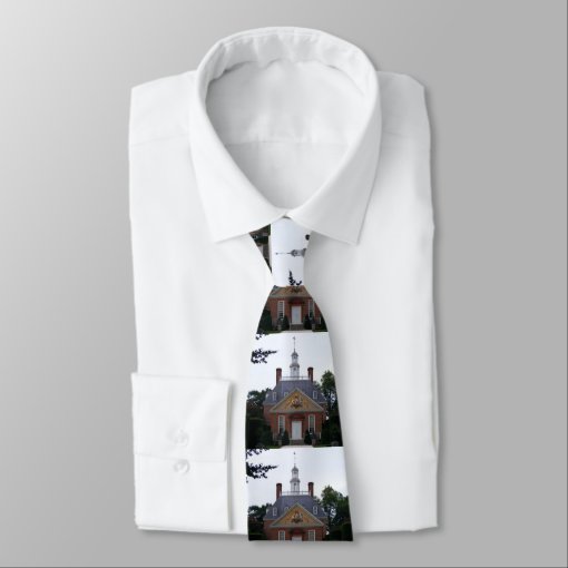 Colonial Williamsburg - Governor's Palace Tie | Zazzle