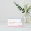 Color Analyst Personal Stylist Logo Business Card | Zazzle