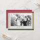 Color Block Photo Christmas Card | Zazzle