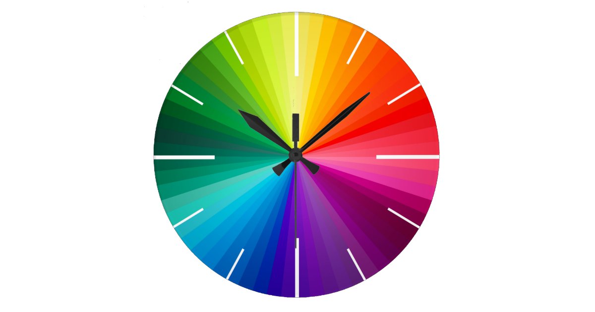 Color Clock | Zazzle.com