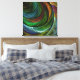 Color Glory Modern Abstract Art Pattern Elegant Canvas Print | Zazzle
