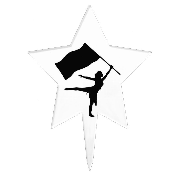 Color Guard Cake Topper | Zazzle