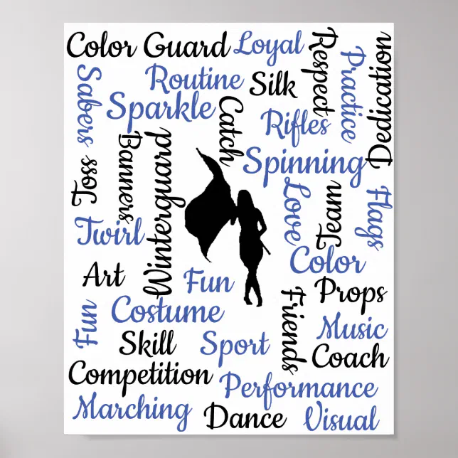 Color Guard Poster | Zazzle