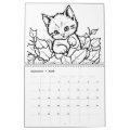 Color Me | Fun Adult Coloring Calendar | Zazzle