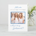 Color Palette Bridesmaid Proposal Card | Zazzle