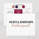 Color Palette Bridesmaid Proposal Detail Card | Zazzle