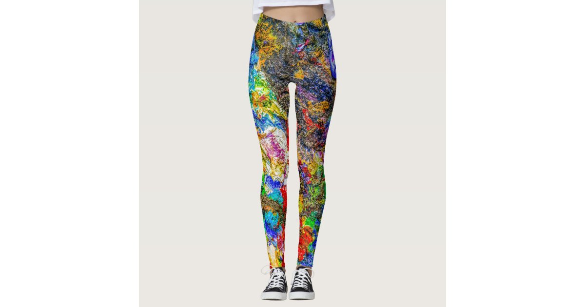 Color palette leggings | Zazzle