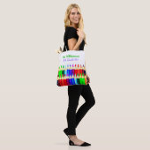 Color Pencils Back To School Custom Teacher Name Tote Bag | Zazzle