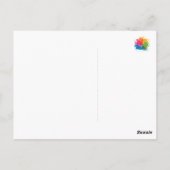 Color Powder Rainbow Postcard | Zazzle