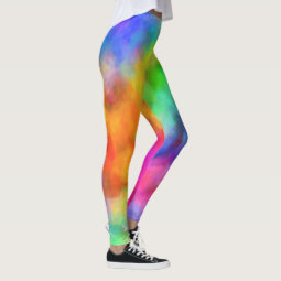Color Splash Leggings | Zazzle