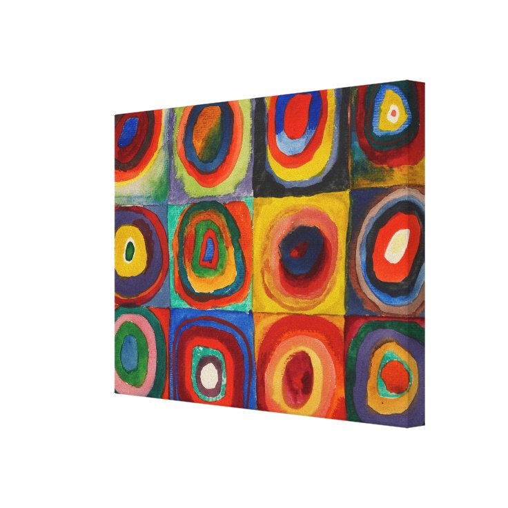 Color Study, 1913 by Wassily Kandinsky Canvas Print | Zazzle