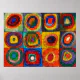 Color Study, Infinity Dots by Wassily Kandinsky Poster | Zazzle