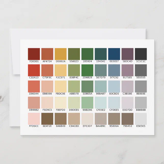 Color Test Invitation | Zazzle