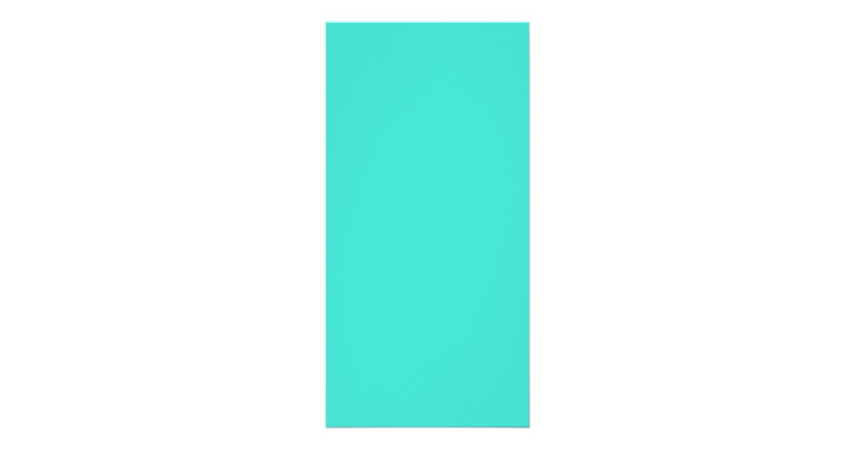 color turquoise card | Zazzle