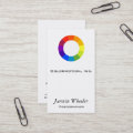 Color Wheel Business Card | Zazzle