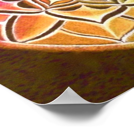 Color Wheel Mandala Poster | Zazzle