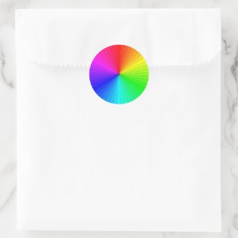 color wheel sticker | Zazzle