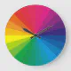 Color Wheel Wall Clock | Zazzle