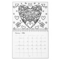 Color Your Calendar | Zazzle