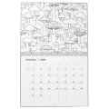 Color your own calendar | Zazzle