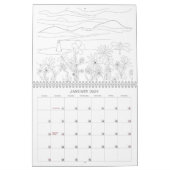 Color Your Own Calendar | Zazzle