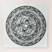 Color Your Own Coloring Book Mandala Animals Birds Jigsaw Puzzle | Zazzle