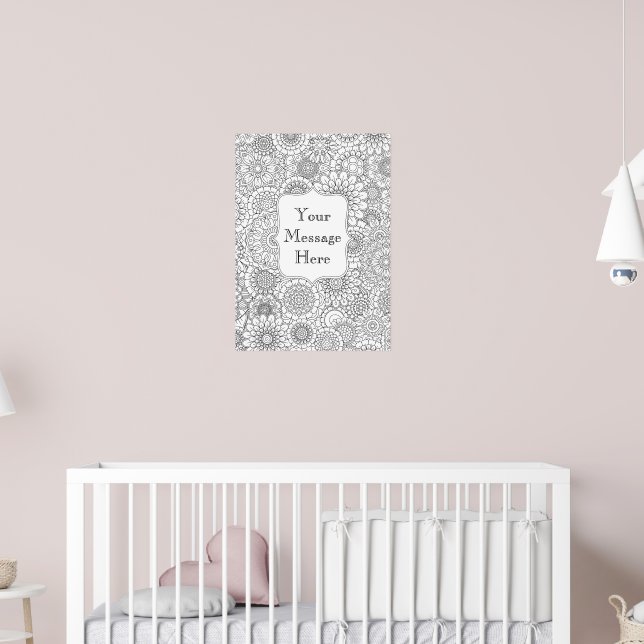 colour your own poster