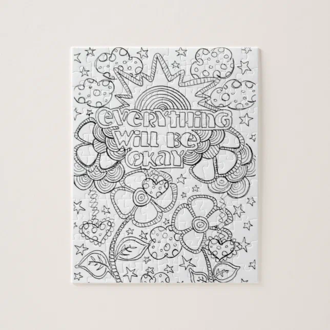 Color your own puzzle | Zazzle