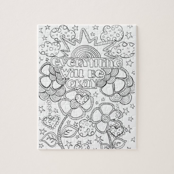 Color your own puzzle | Zazzle