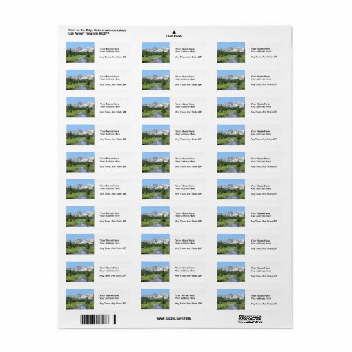 Colorado Beauty Labels | Zazzle