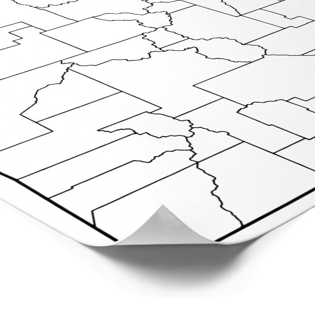 Blank Map Of Colorado